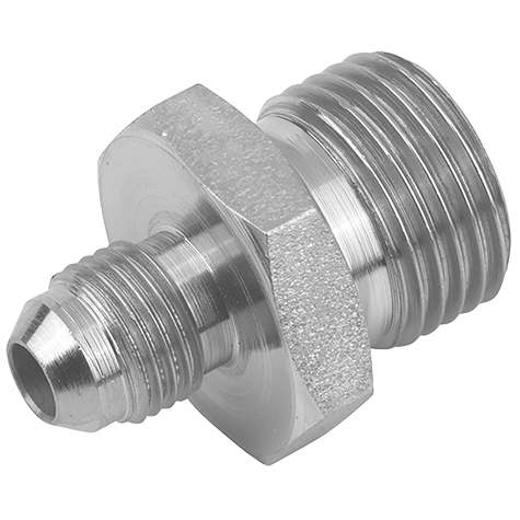BSPP Male 60° Cone x JIC Male 37° Cone Hydraulic Adaptor – The Hosemaster