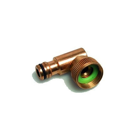 3/4" Female Thread Swivel Union with Male 90 deg Click Outlet - Brass ...