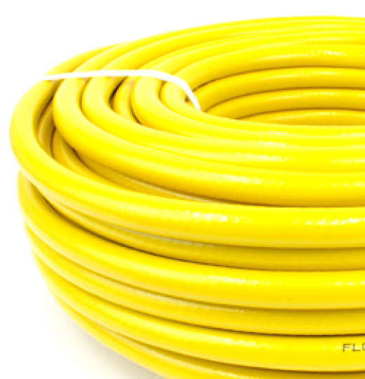Reinforced Polyester High Visibility Yellow PVC Hose – The Hosemaster