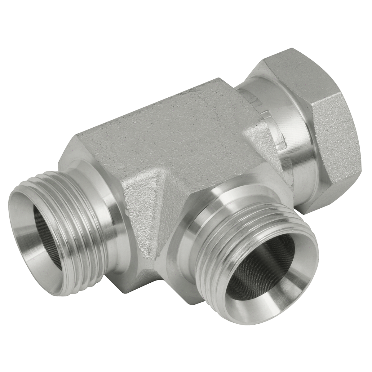 Male x Swivel Female x Male BSPP Reducing Branch Tee 60° Cone – The ...