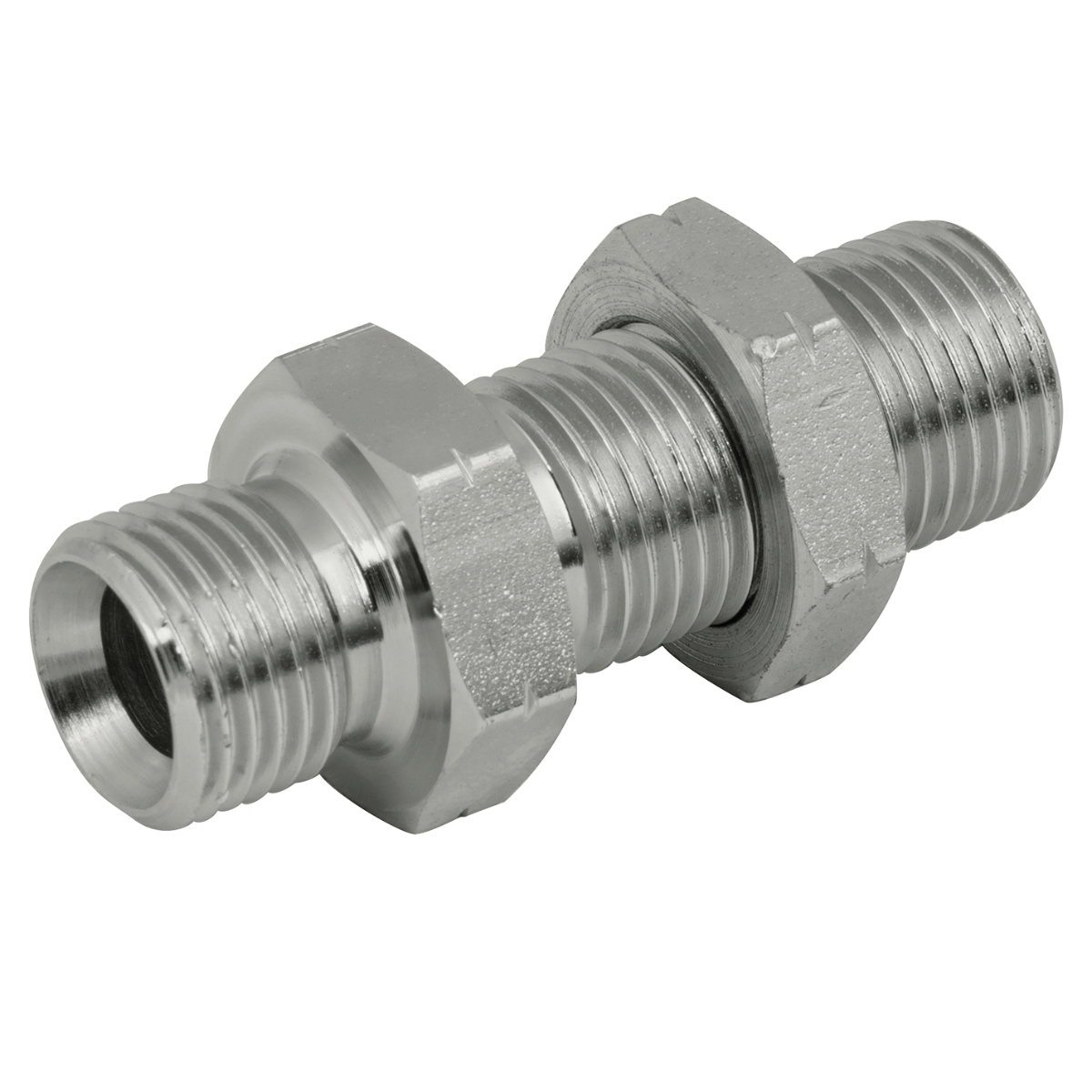 Metric Male x Metric Male Bulkhead complete with Locknut – The Hosemaster