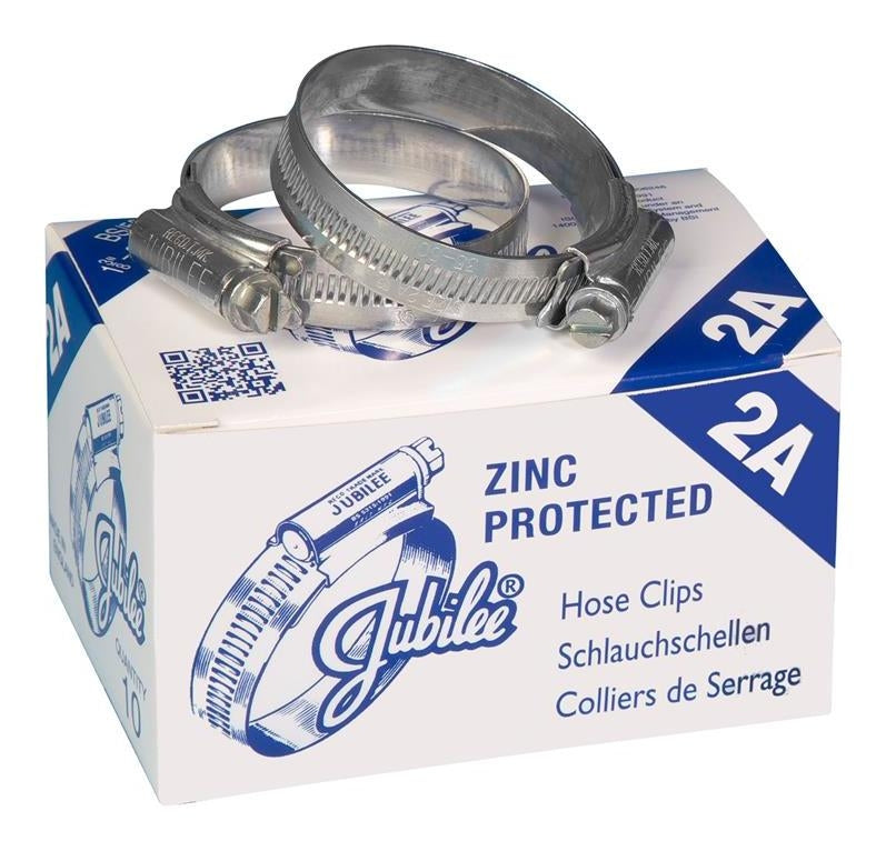 Jubilee Hose Clip, Box of 10 (Mild Steel) – The Hosemaster