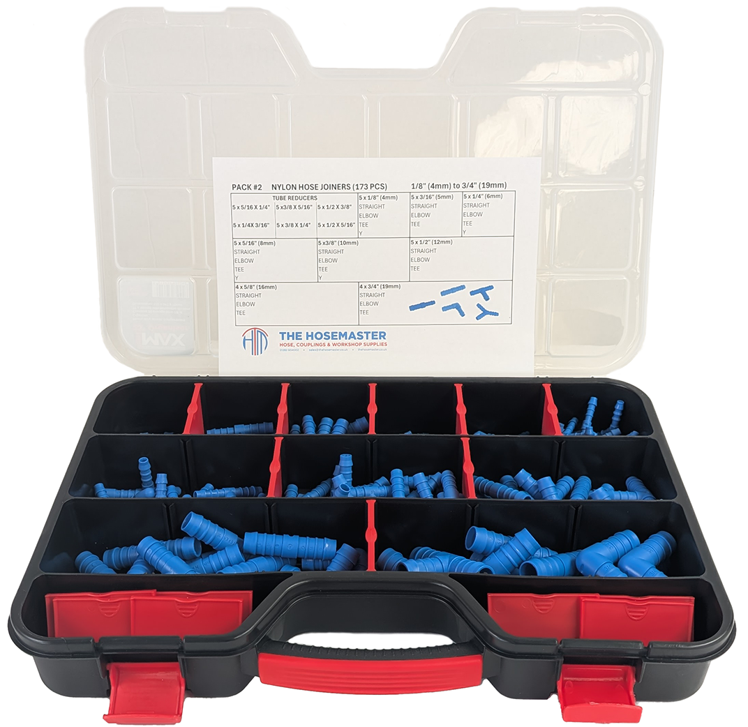 Nylon Hose Joiners 173 Pieces Selection Kit – The Hosemaster
