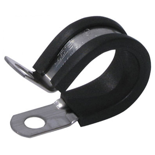 Rubber Lined P Clips - Stainless Steel 12mm Band – The Hosemaster