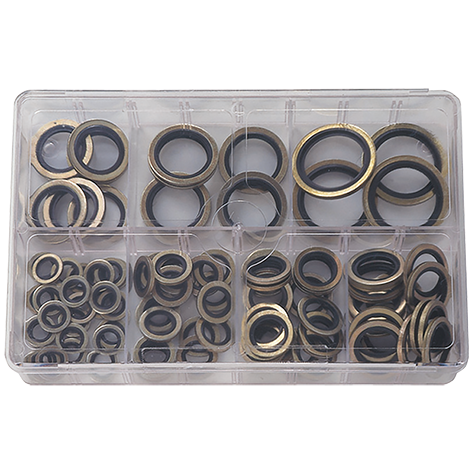 Imperial Bonded Seal Kit - steel (108 pieces) – The Hosemaster
