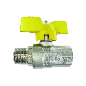 Male x Female Gas T Handle Ball Valve | The Hosemaster